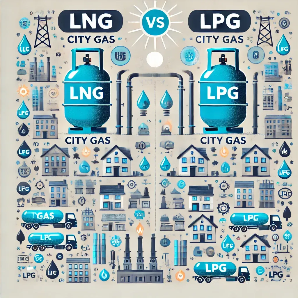 도시가스 LNG, LPG 차이: 쉽게 알아보는 비교 - 장학금24